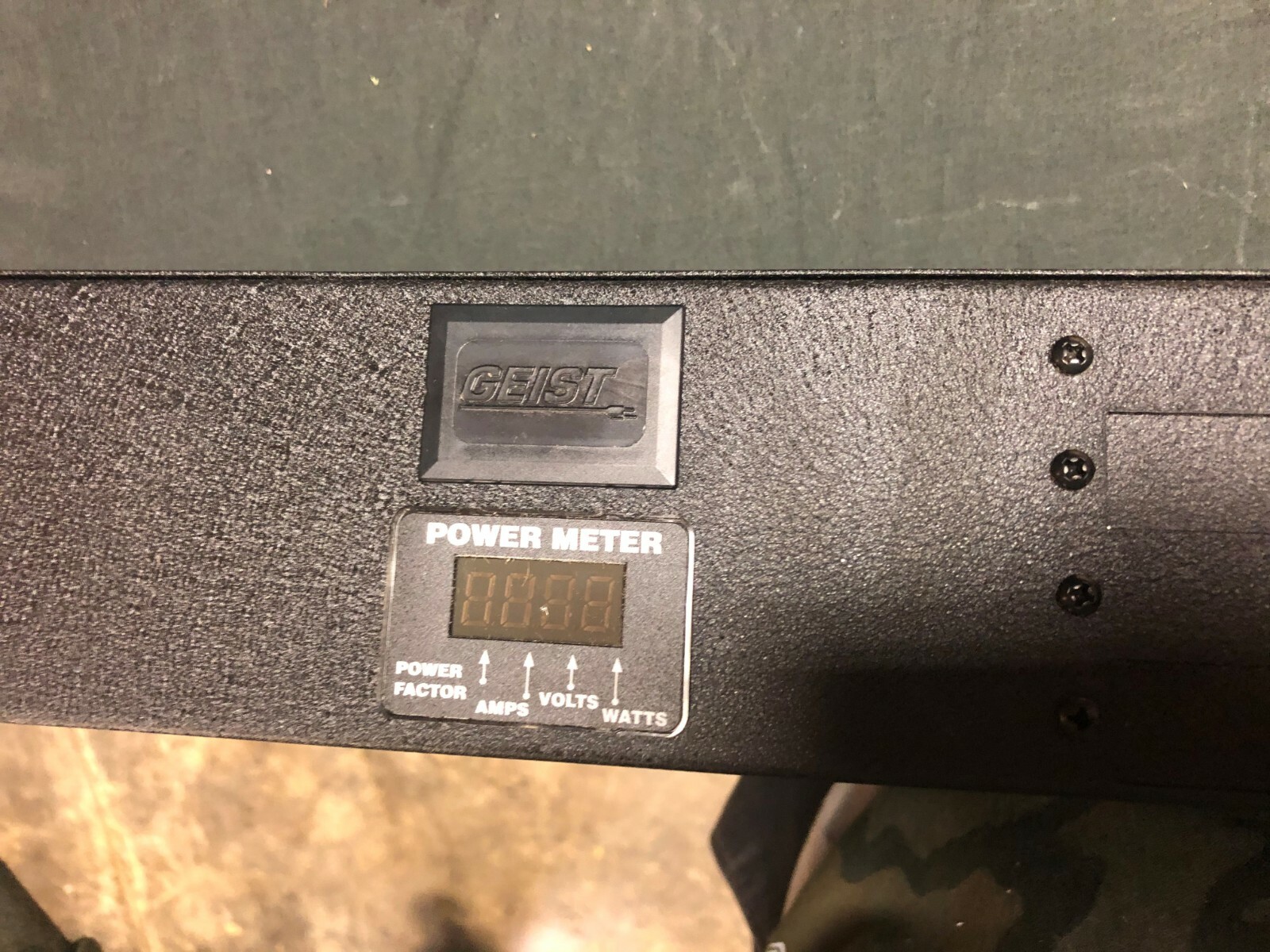 GEIST / WRIGHTLINE– EATON POWER METER / PDML1206L15A2 W/ MTG BRACKETS ...