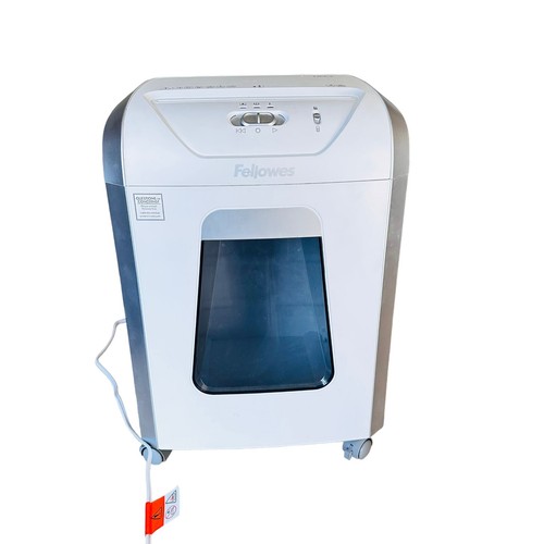 FELLOWES POWERSHRED 12CT CROSS-CUT SHREDDER White tested works | eBay