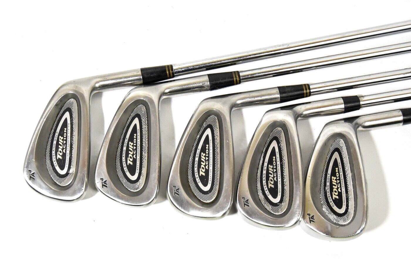 CLEVELAND TA4 TOUR ACTION IRON SET - 5 IRONS - SHAFT-38 IN - FLEX-STIFF ...