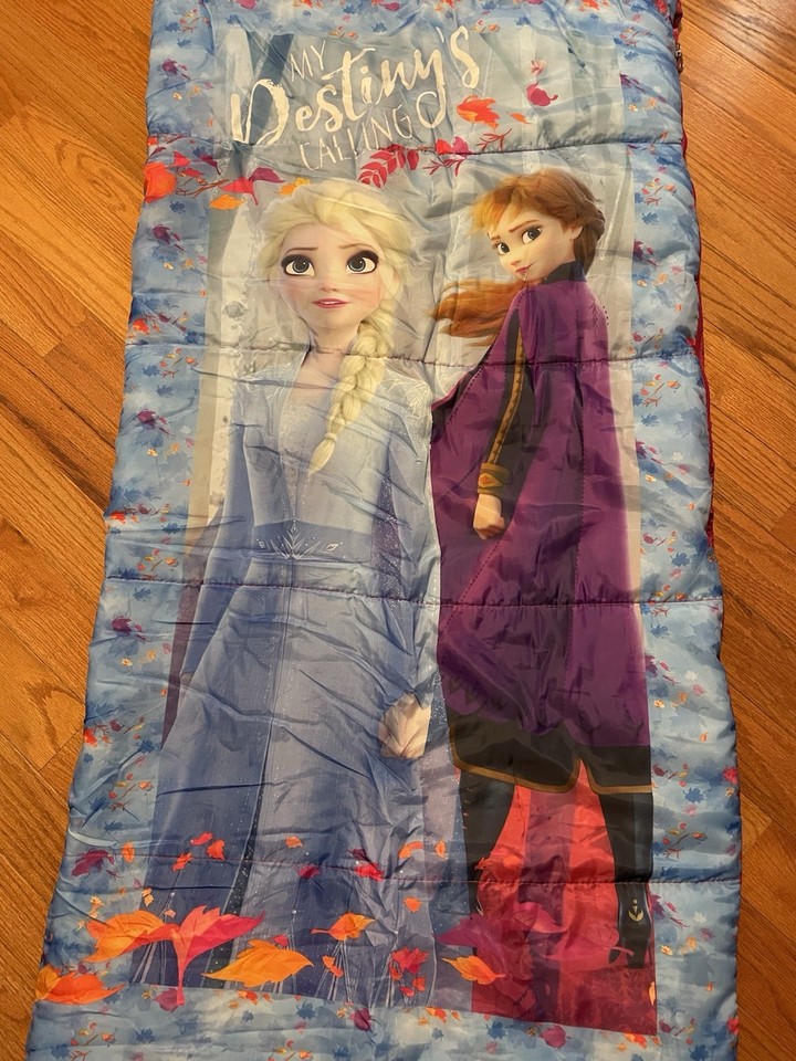 Frozen Kids II Dome Tent and Sleeping Bag in Backpack Combo Elsa Anna ...
