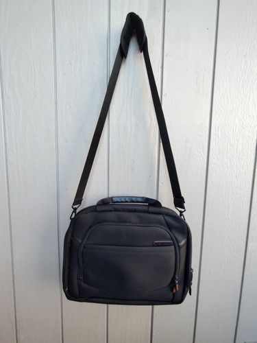 Samsonite Pro 4 DLX 2 Gusset PFT TSA Briefcase - Black | eBay UK