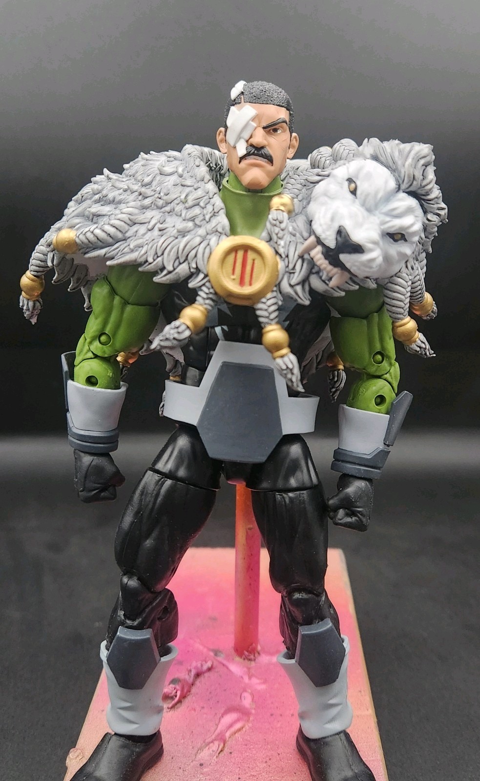 Marvel Legends Custom Thragg Armor Kit 1/12 Scale Painted | eBay
