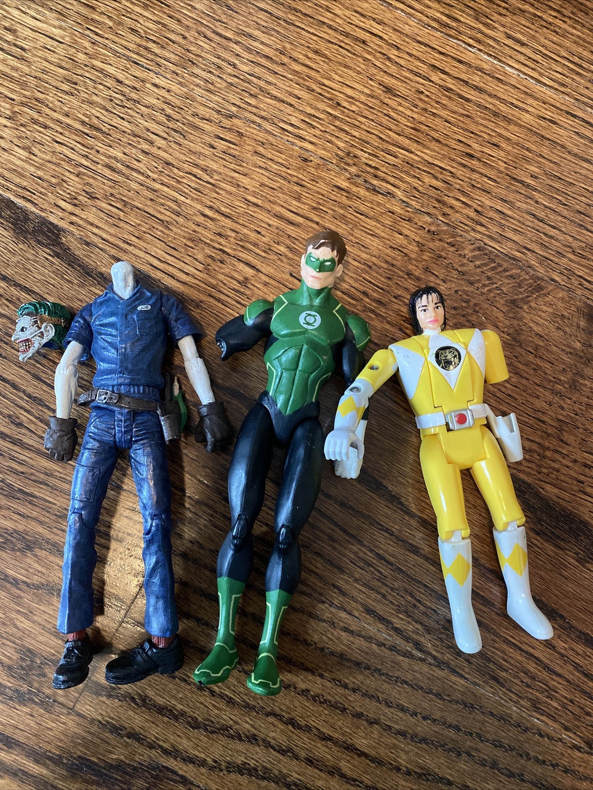 Lot of DC Power Rangers Broken/Damaged* Action Figures Toys Joker Green ...