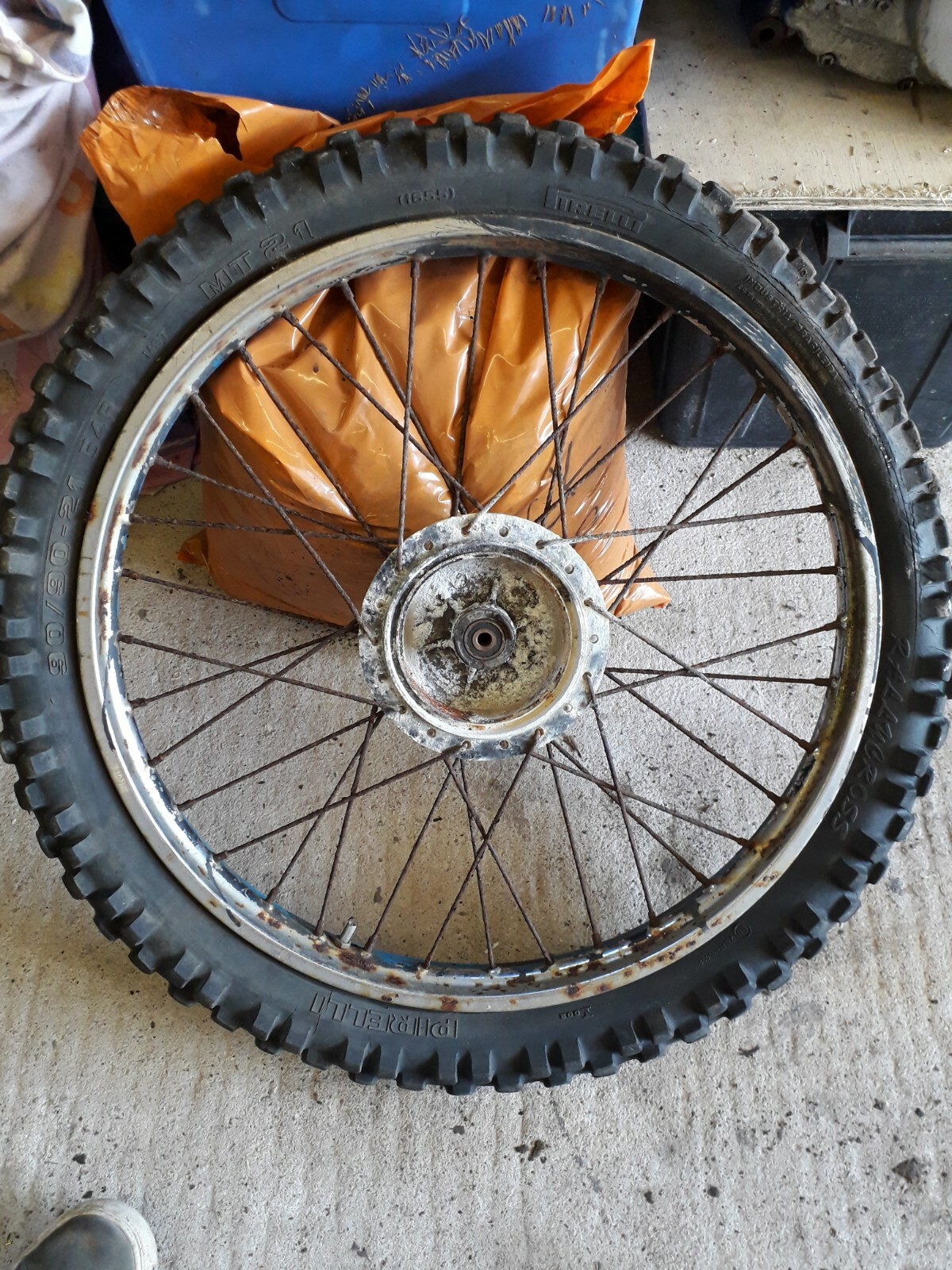 SUZUKI TS50X FRONT WHEEL | eBay UK