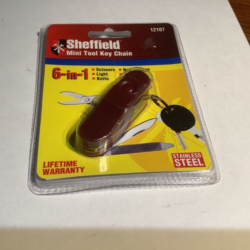 Sheffield Mini Tool Key Chain New In Package-FREE SHIPPING | eBay