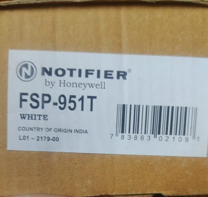 Notifier Fsp-951T Low-Profile Intelligent Photoelectric Sensor New ...