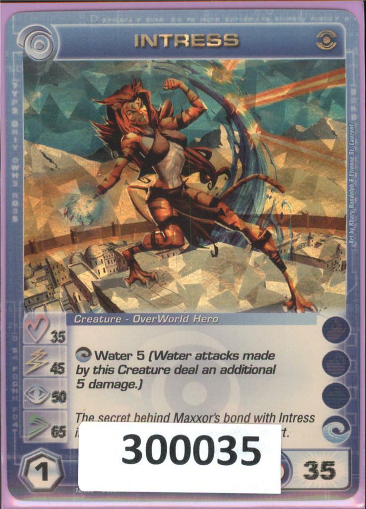 (300035) INTRESS 35/45/50/65/35 SUPER RARE Premium Pack Foil Chaotic ...