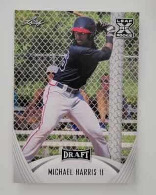 2021 Michael Harris II ROOKIE Card RC Leaf Draft Edition #43 MINT 🔥HOT🔥 ...