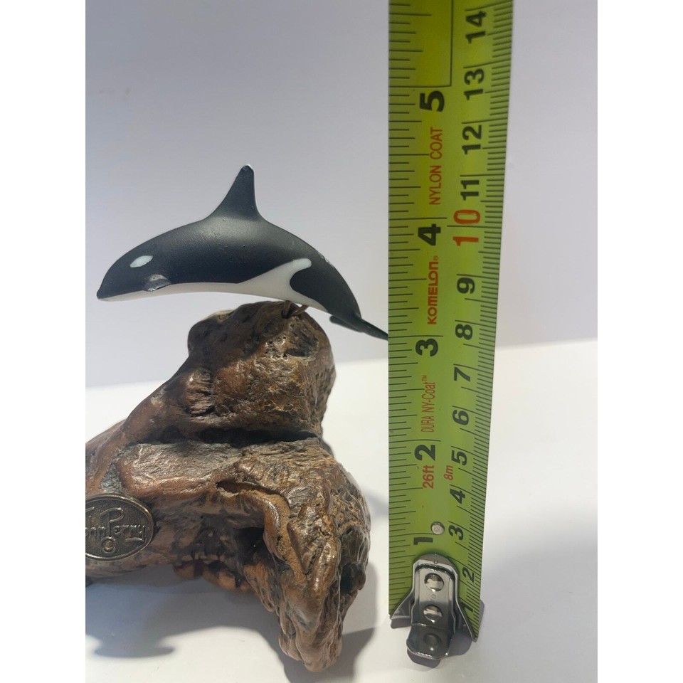 Orca Killer Whale Wood Sculpture by John Perry | eBay