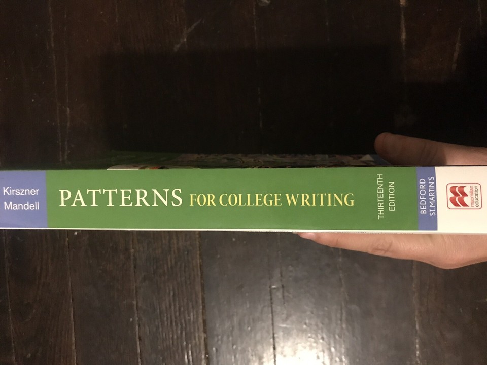 Patterns for College Writing: A Rhetorical Reader and Guide ...