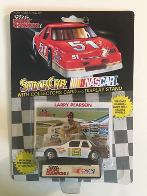 1990 RACING CHAMPIONS - #16 LARRY PEARSON / NO SPONSOR 1:64 NASCAR BASE ...
