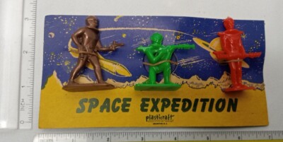 Rare New Vintage Plasticraft Space Expedition Plastic Toys Spaceman ...