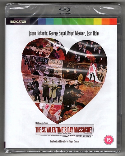 The St. Valentine's Day Massacre! (Blu-ray Region B, 1967, Indicator ...