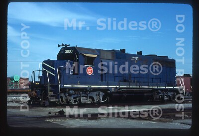 Original Slide MP Missouri Pacific Lines Rare GP28 2000 Dolton IL 1979 ...