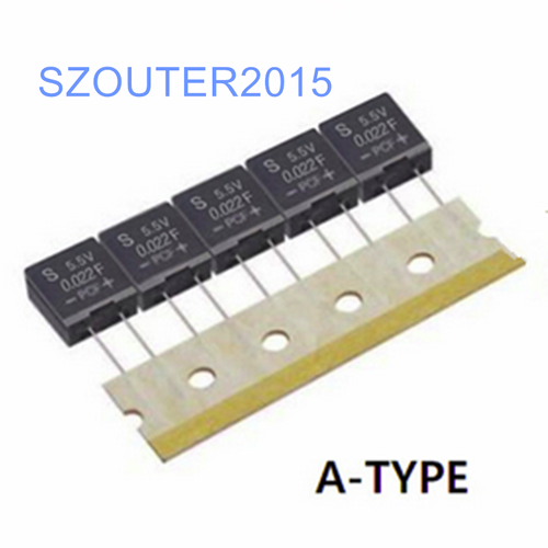 5PCS 5.5V 0.022F DA5R5223 Supercapacitor KORCHIP/NEC Farad Capacitor A ...