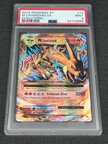 2016 Pokemon XY Evolutions #13/108 M Charizard EX PSA 9 | eBay