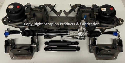 1967-1972 C10 Trucks Low Profile Air Ride Drop Cross-Member Tubular ...