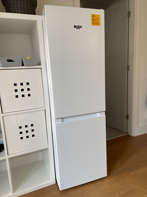 Bush white fridge freezer used very good condition free standing ...