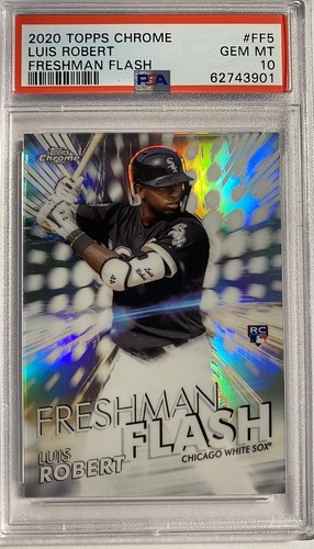 2020 Topps Chrome #FF5 Freshman Flash Luis Robert RC PSA 10 | eBay