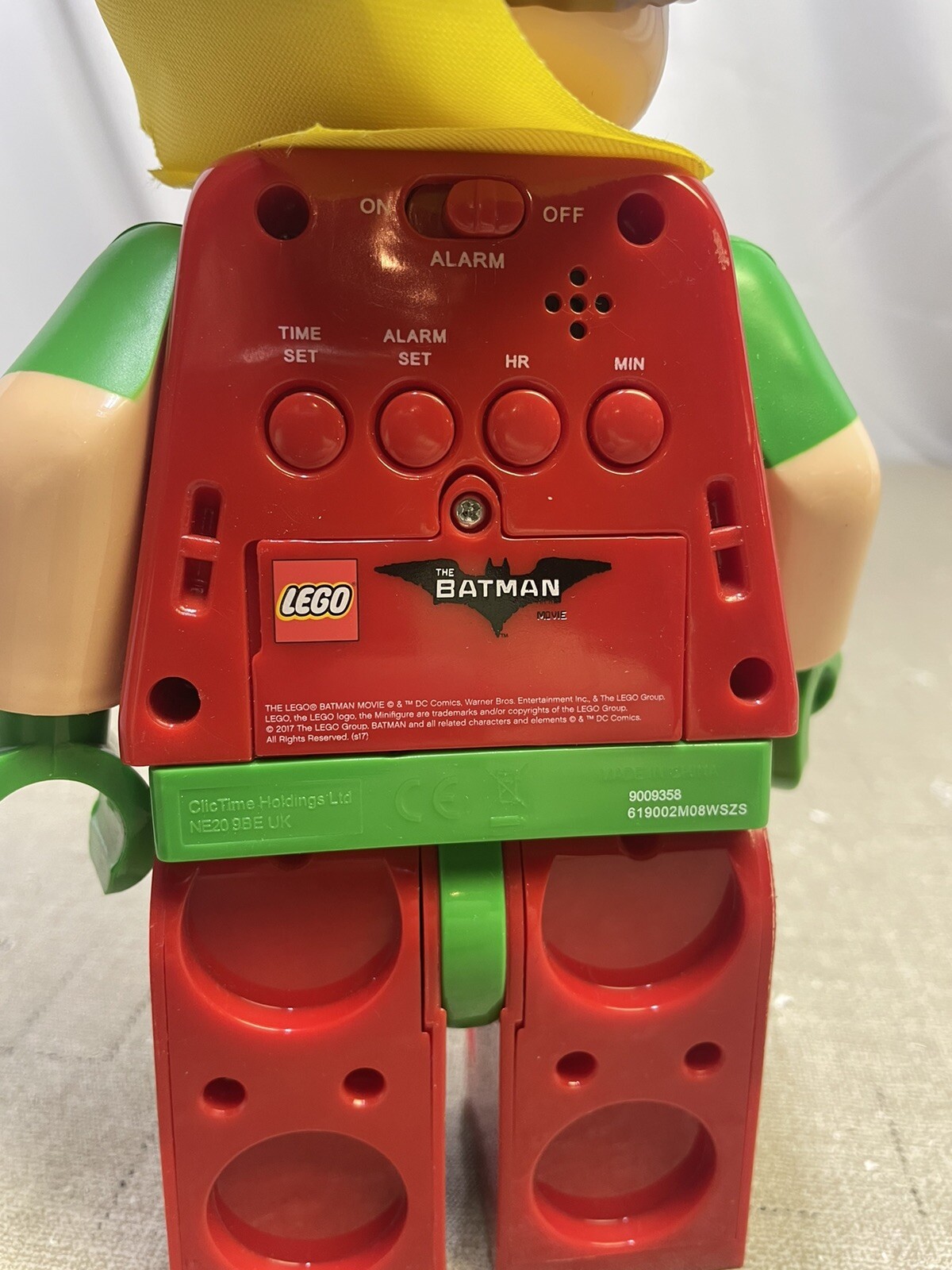 LEGO The Batman Movie Robin Alarm Clock 9009358 ** for sale online | eBay