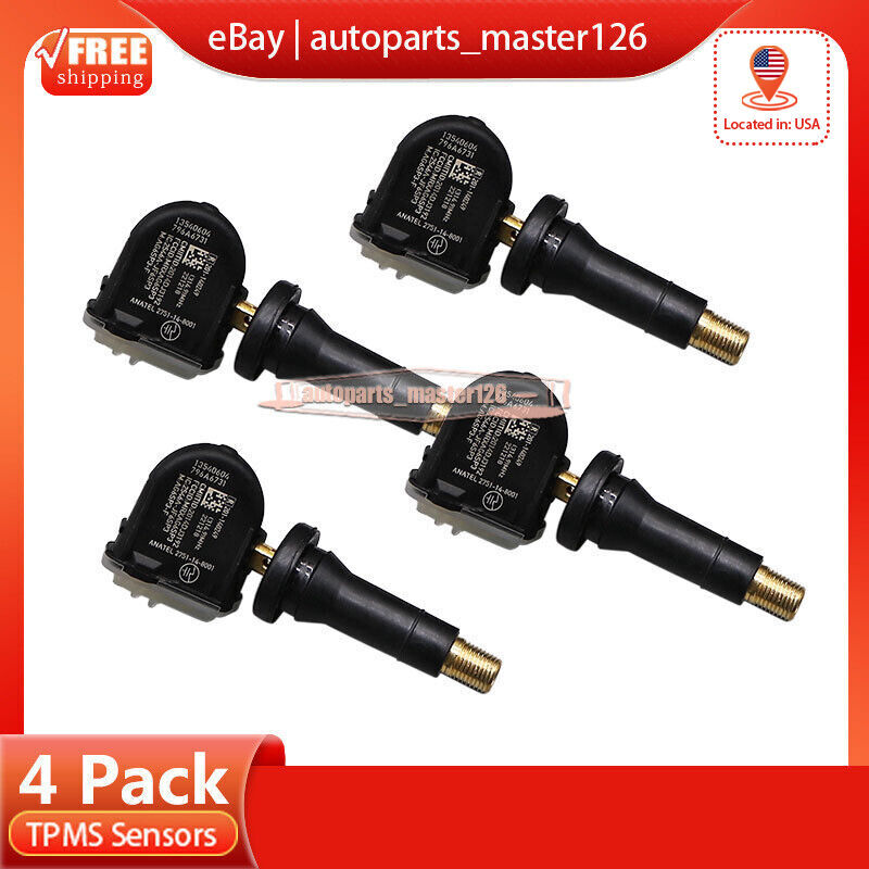 SET 4 TPMS Tire Pressure Monitoring Sensors 13540604 For Chevy GMC ...
