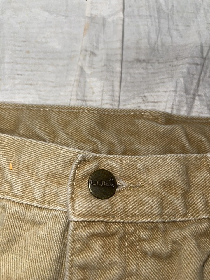 Men’s L.L. Bean Double L Relaxed Fit Flannel Line Pants 38x30 | eBay