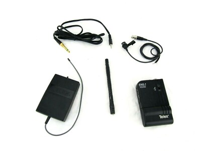 Telex ENG-1 Receiver WT-55 Transmitter & Telex USA Lavalier - 203.100 ...
