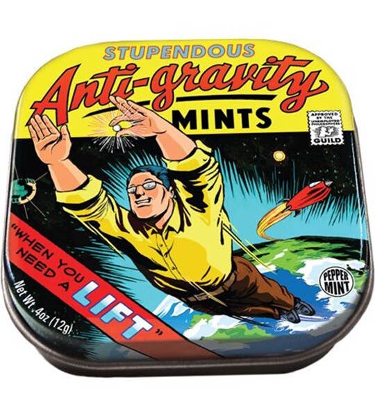 Stupendous Anti-Gravity Mints in Illustrated Tins Box of 12 NEW SEALED ...