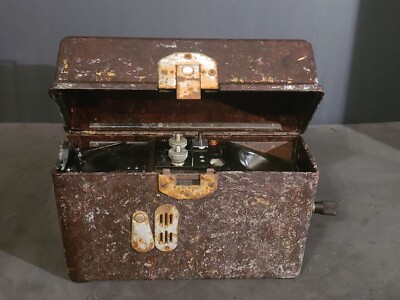 WWII German Army Bakelite Case Field Radio Phone Telephone WW2 World ...