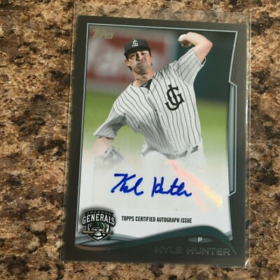 Kyle Hunter Signed Seattle Mariners 2014 Topps Pro Debut Auto PDA-KH | eBay