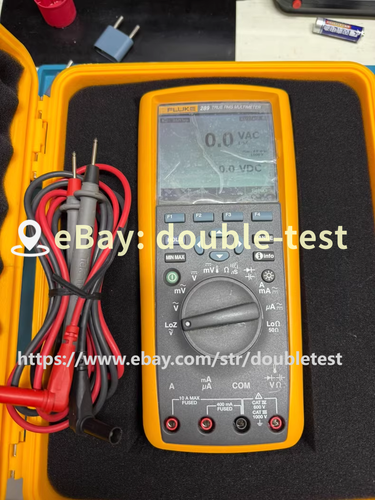 Used Fluke 289 True RMS Multimeter w/ Leads & Case - Tested & Working# ...