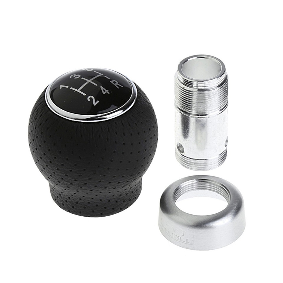New Accessory 5 Speed Aluminum Manual Car Shifter Lever Leather Gear ...