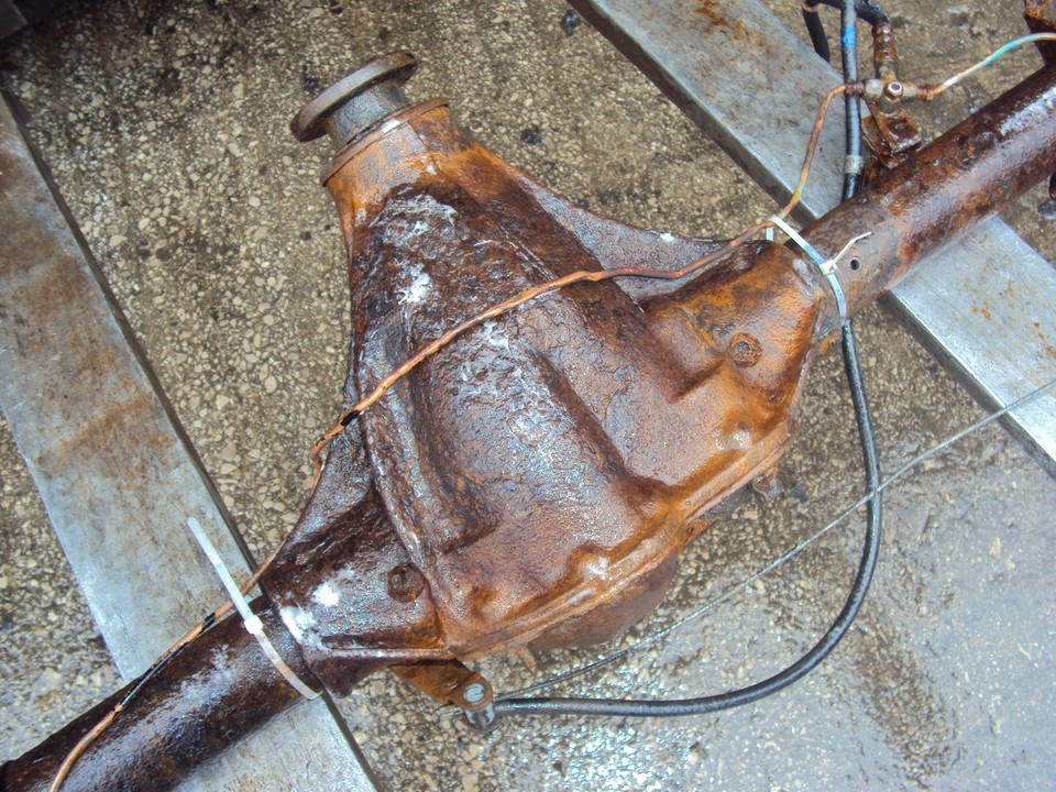 Morgan / MG MGB GT Salisbury Rear Axle 1960-1970 With Knock Off Spline ...