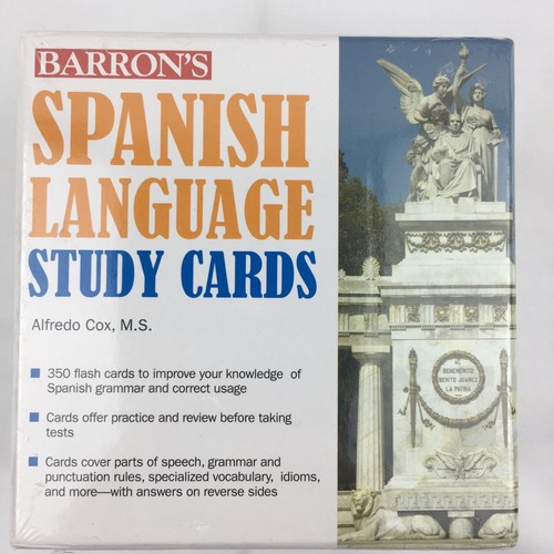 Barron's Foreign Language Guides: Spanish Language Study Cards by ...