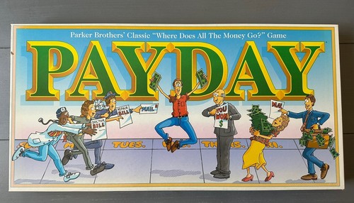 Payday Board Game Vintage 1994 Parker Brothers 100% Complete | eBay