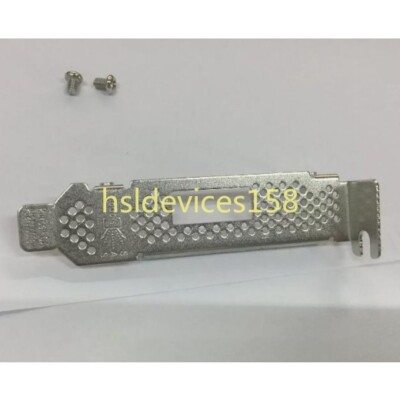 NEW LOW BRACKET PLATE for LSI SAS 9212-4i4e 68Y7354 68Y7353 3444E 3445E ...