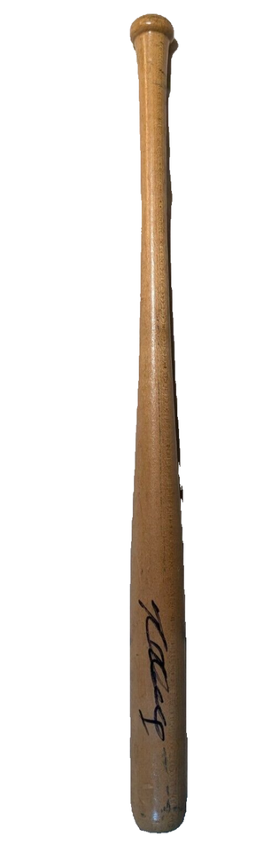 Madison Hatters Black Wolf signed Mini Wood Baseball Bat | eBay