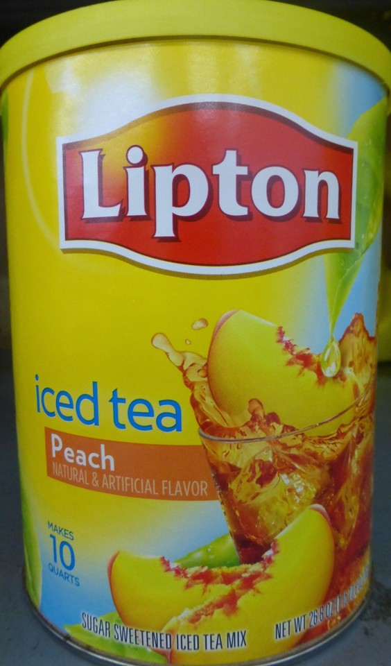 LIPTON INSTANT POWDERED ICED TEA MIX ~ FLAVOR CHOICES * PICK ONE | eBay