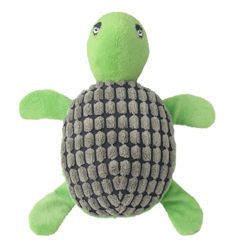 Plush Dog Chew Toy Squeaky Plush Turtle Dog Toy Stuffed Animal Toy for ...