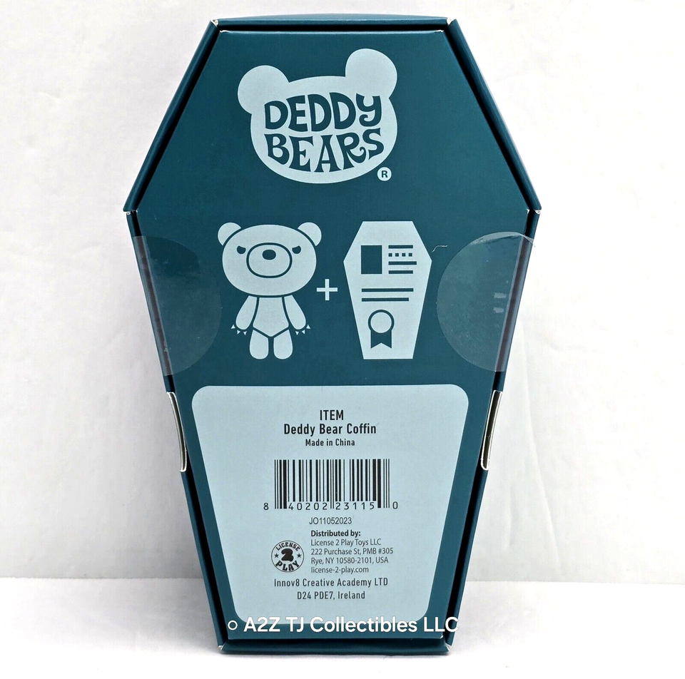 Deddy Bears Coffins Series 1 Plush Complete Set of 8 + Display Holder ...