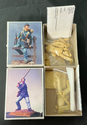 Michael Roberts Ltd Civil War Berdans Sharpshooter & Cannoneer figure ...