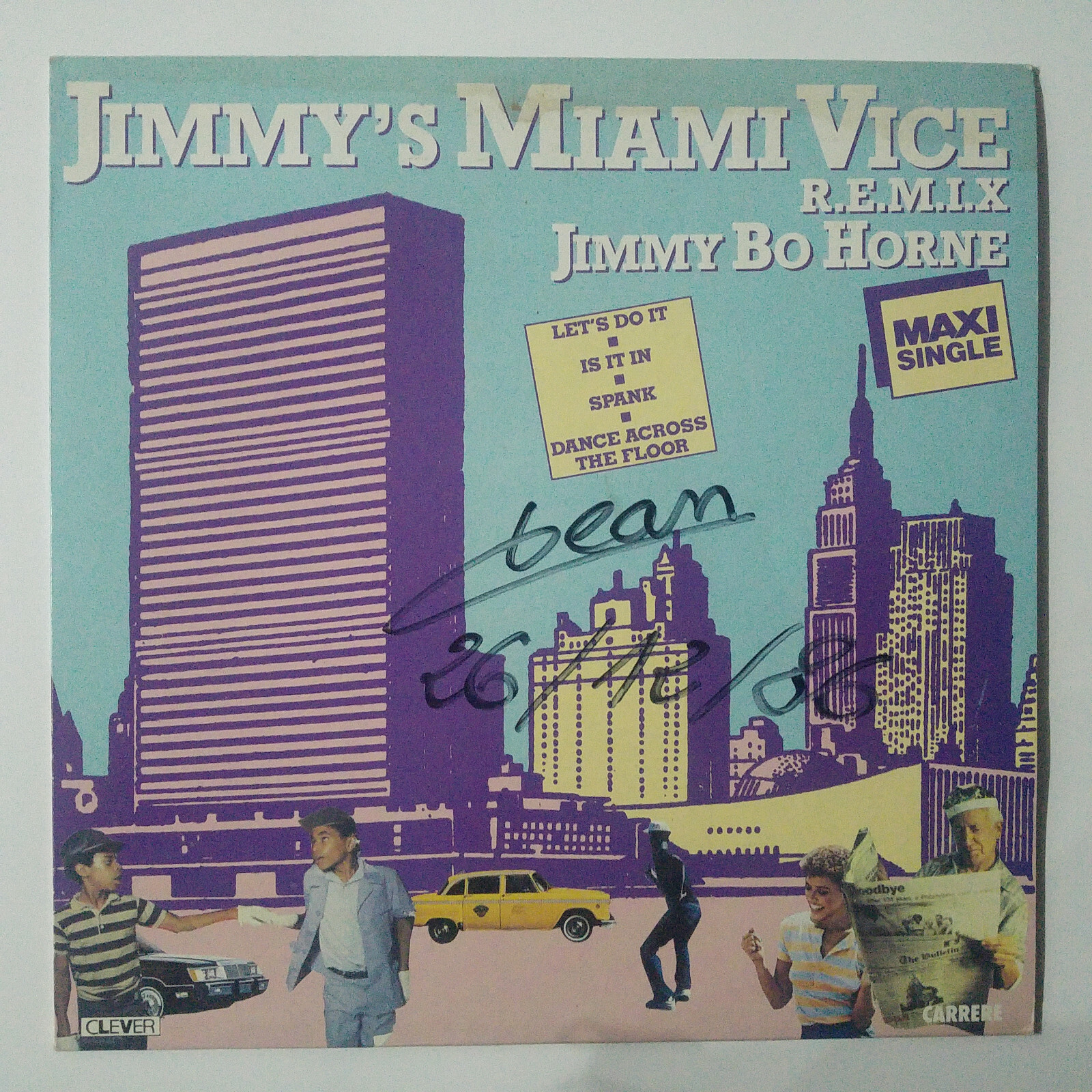 Jimmy "Bo" Horne – Jimmy's Miami Vice - Vinyl, 12" - France - 1986 | eBay