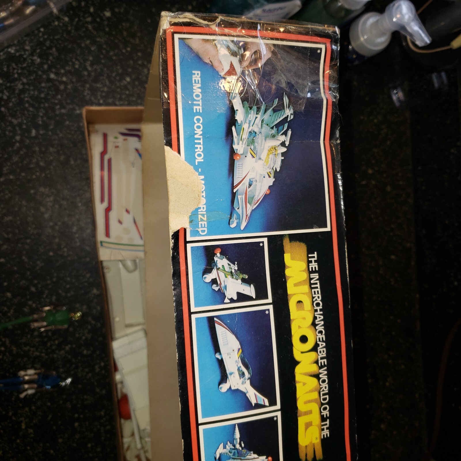 1977 mego micronauts battle cruiser and 2 figures | eBay