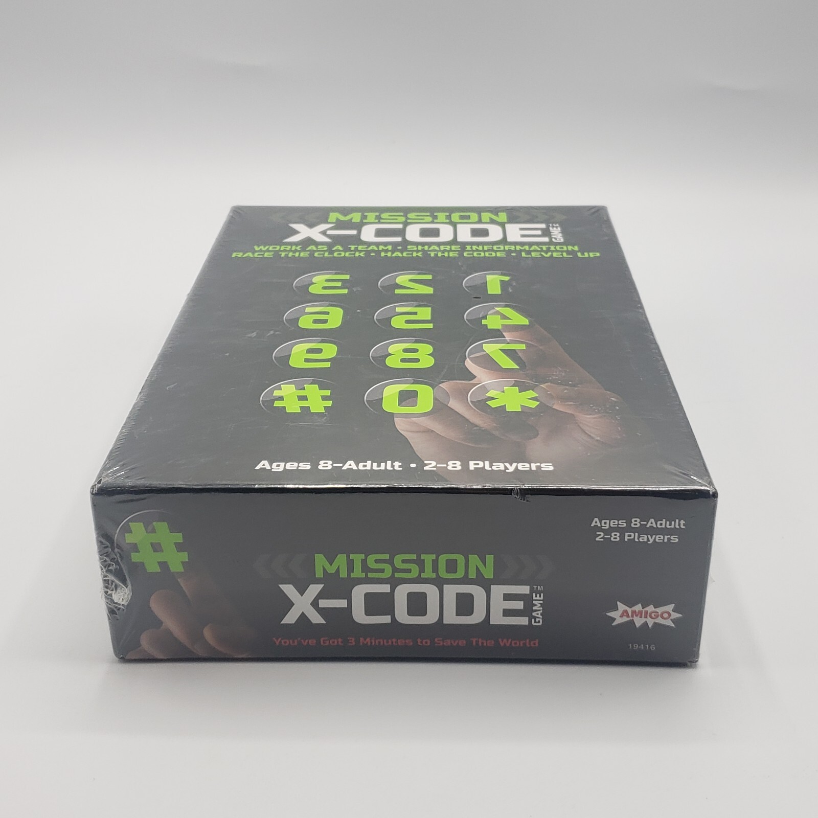 Mission X-Code Board Game Hack the Code Cooparative Strategy NEW Sealed ...