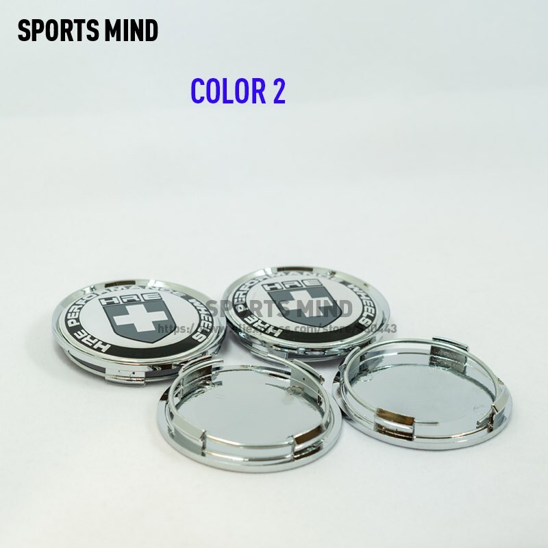 4PCS/lot 63MM Car Wheel Center Hub Caps for HRE Performance Car Wheel ...