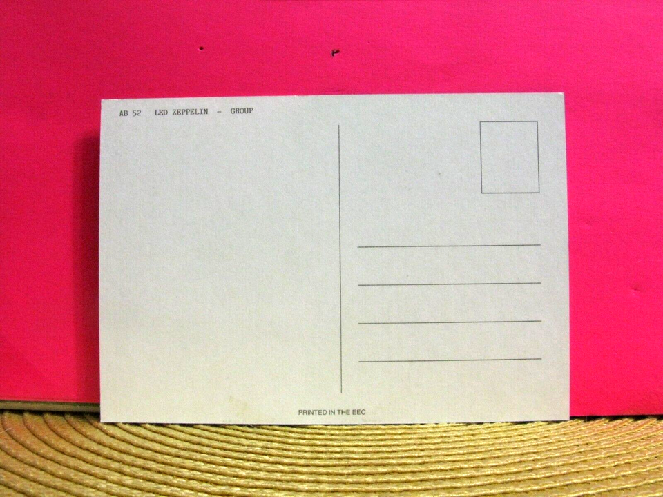 LED ZEPPELIN VINTAGE POSTCARD UK MADE | eBay