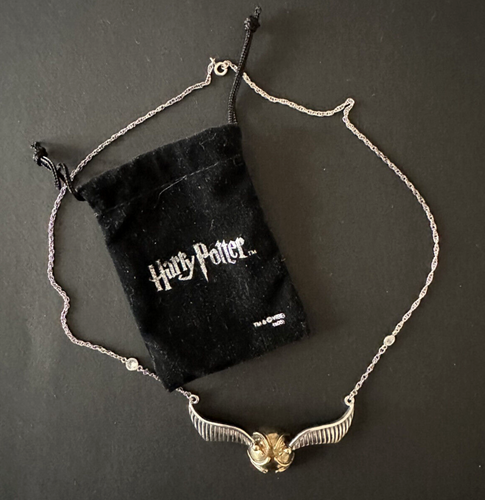 Harry Potter Quidditch Snitch Pendant Silver Noble Collection | eBay
