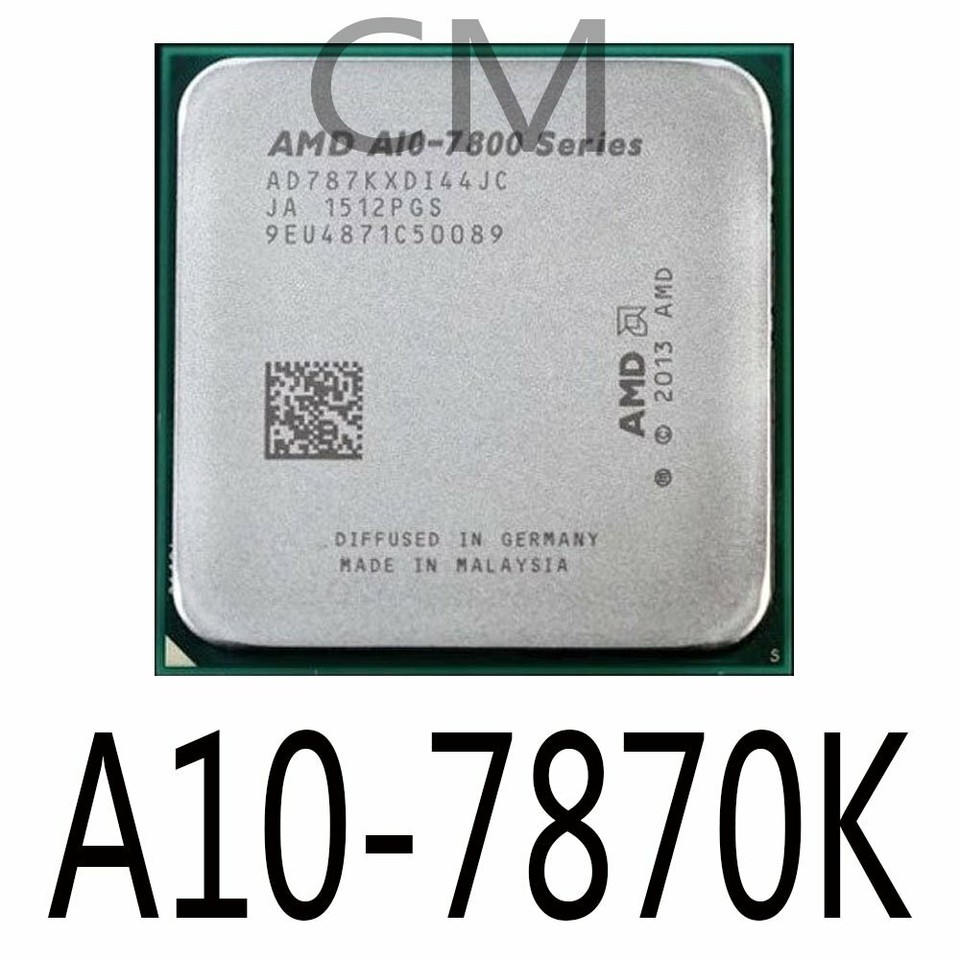 AMD A10-7800 A10-7850K A10-7860K A10-7870K A10-7890K 8750B CPU ...
