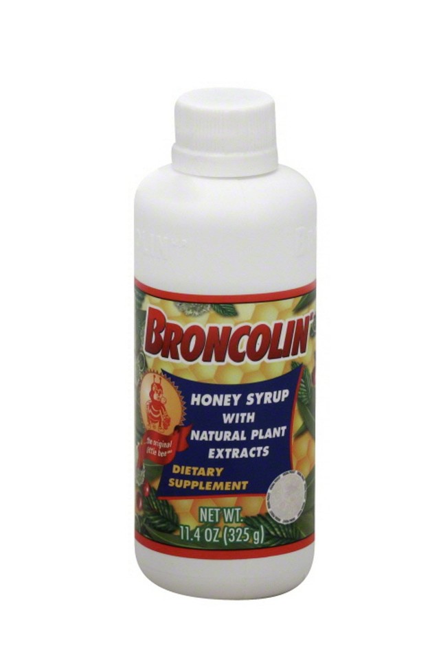 Broncolin Honey Syrup With Natural Plant Extracts, 11.4 Oz | eBay
