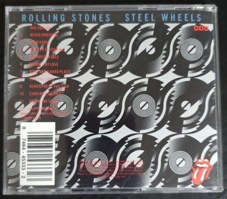 The Rolling Stones : Steel Wheels CD | eBay